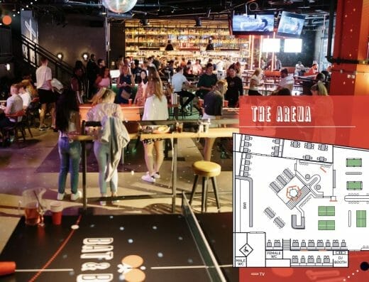 Bat & Ball Arena Summer Venue | London Summer Party Venues & Summer Parties